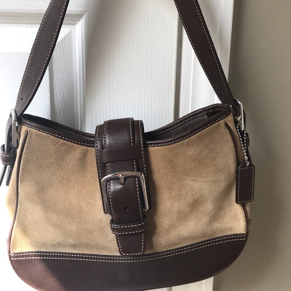 Coach | Bags | Coach Suede Bag | Poshmark